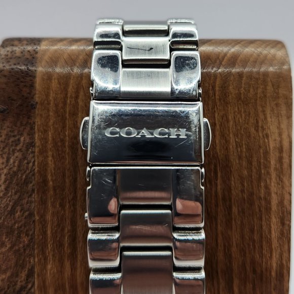 Coach | Accessories | Coach Boyfriend Crystal Bezel Chrono Ladies ...